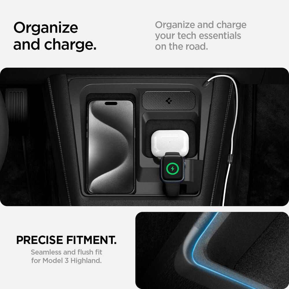 SPIGEN Storage Bundle Set For Tesla Model 3 Highland (2024 - 2026)