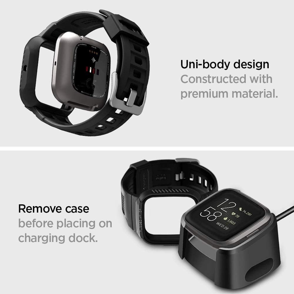 Fitbit Versa 2 Case Rugged Armor Pro