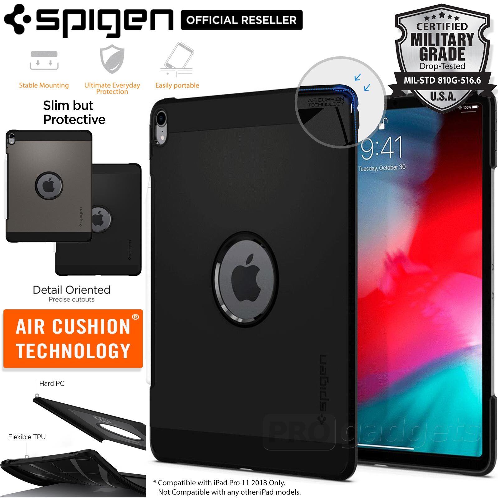 iPad Pro 11 2018 Case Tough Armor