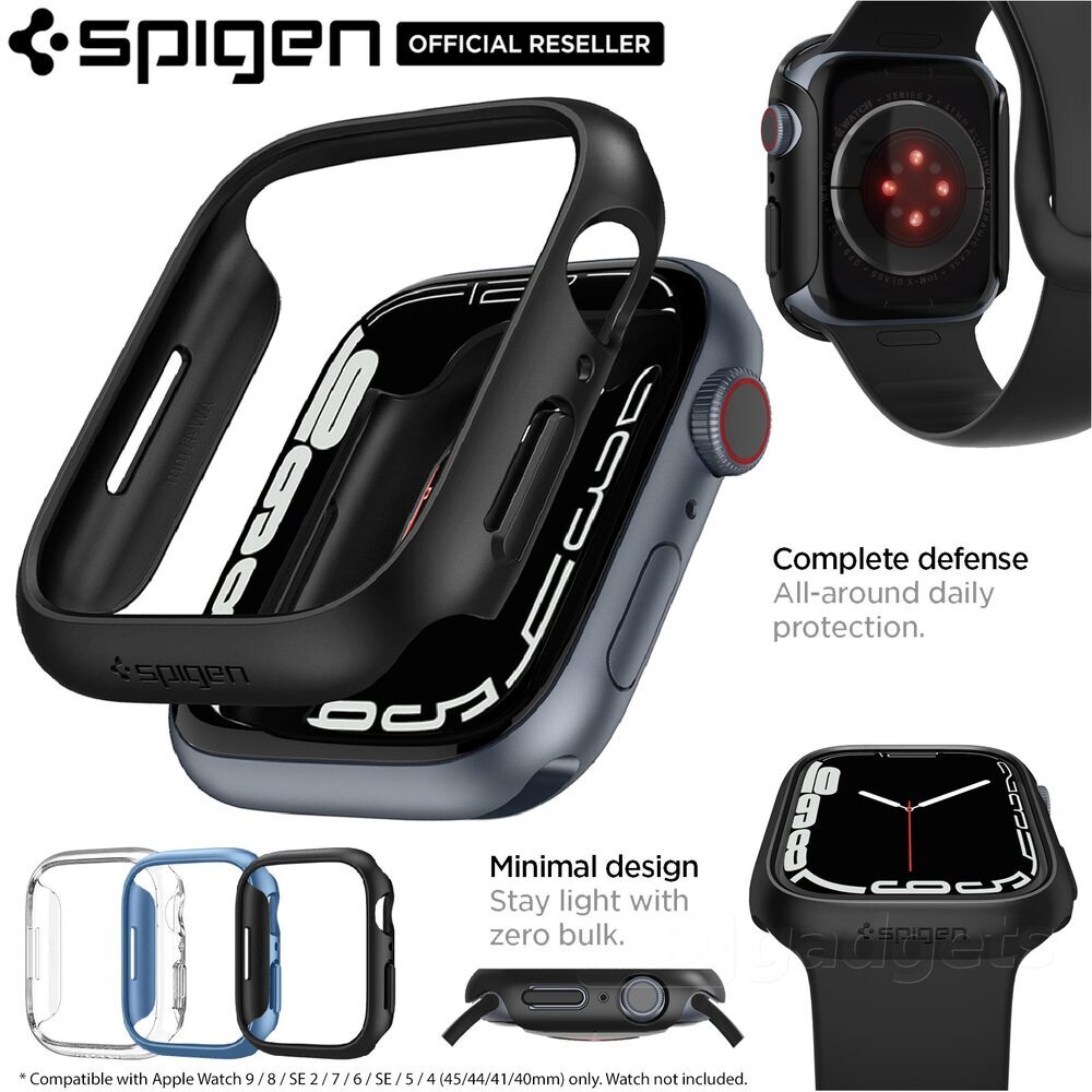 SPIGEN Thin Fit Case for Apple Watch Series 9/8/7 (41mm)