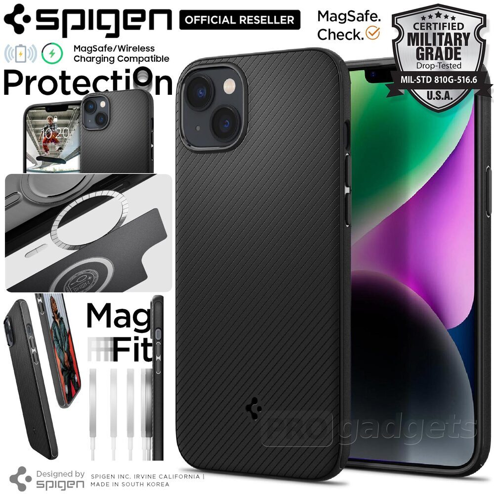SPIGEN Core Armor Mag (MagFit) MagSafe Compatible Case for iPhone 14