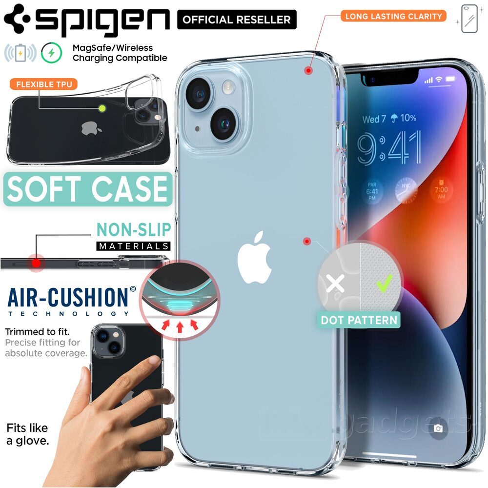 SPIGEN Liquid Crystal Case for iPhone 14 Plus