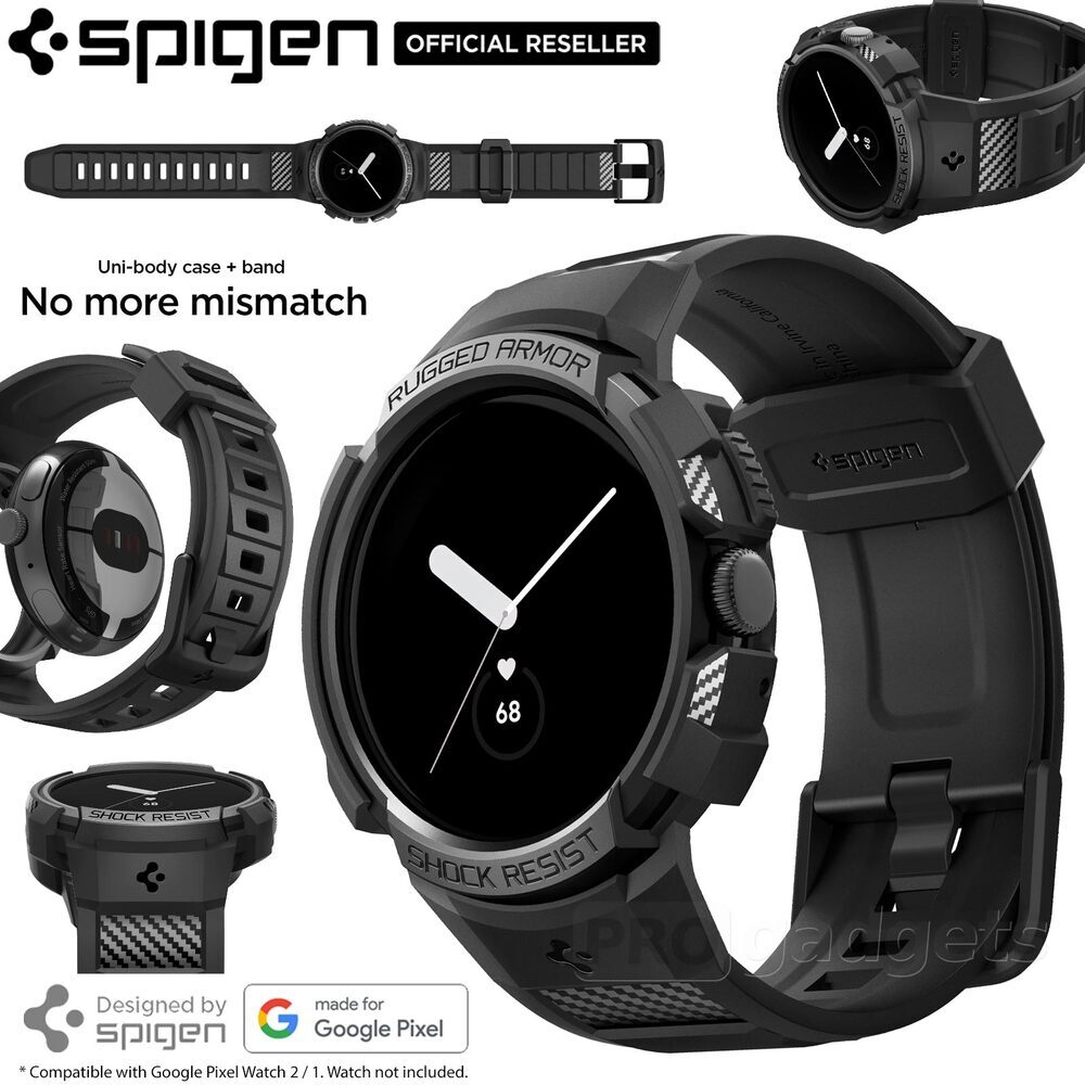 SPIGEN Rugged Armor Pro Case for Google Pixel Watch