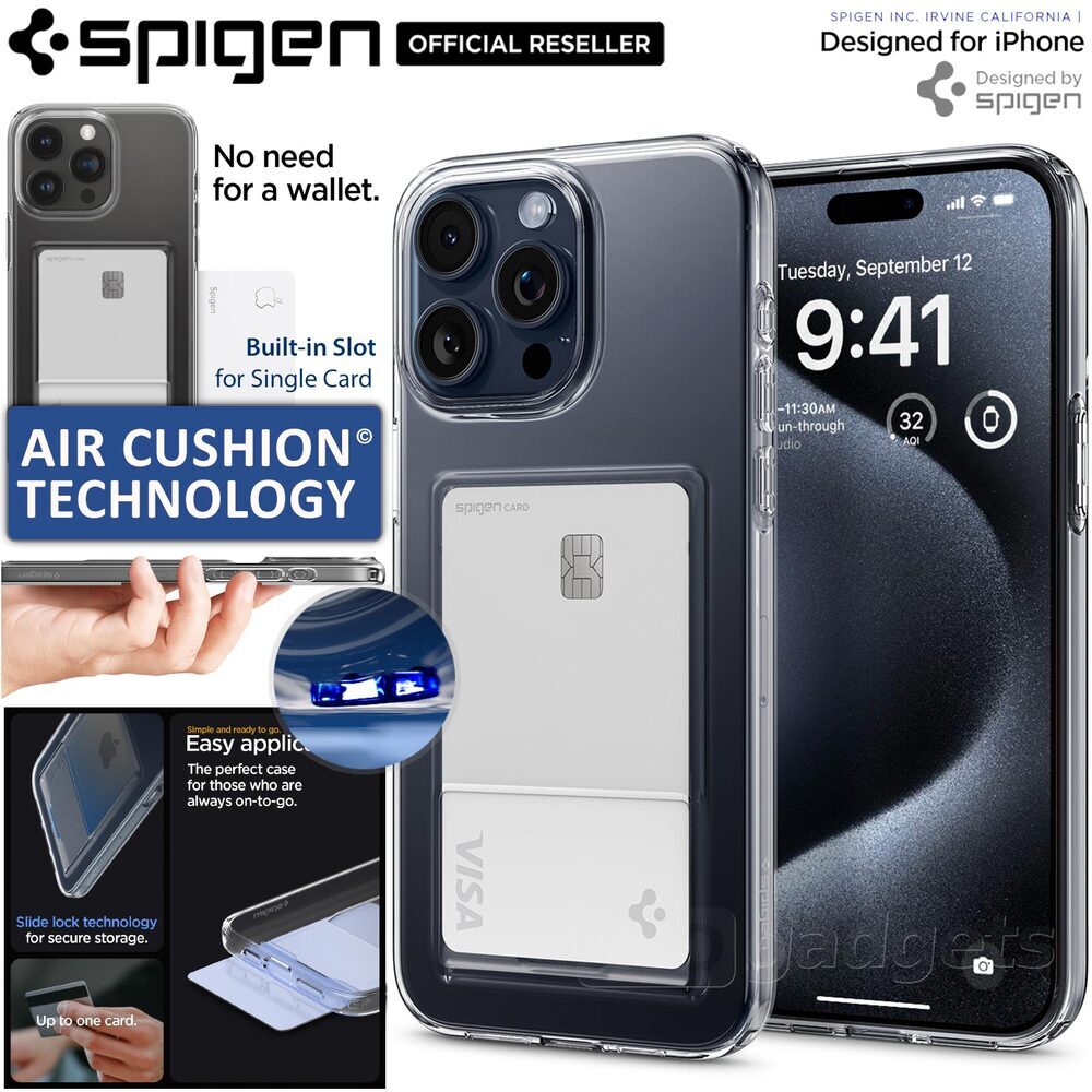 SPIGEN Crystal Slot Case for iPhone 15 Pro