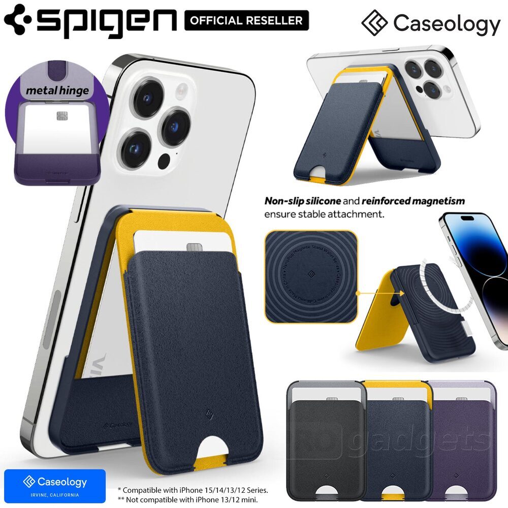 Caseology by Spigen MagSafe Nano Pop Card Wallet Stand (MagFit) for ...