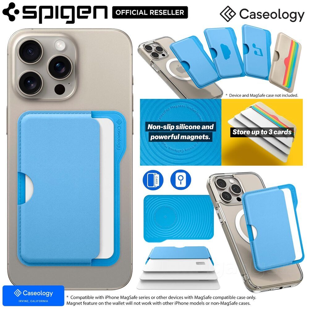 Caseology by SPIGEN MagSafe Folder Pop Wallet Card Holder (MagFit) for ...