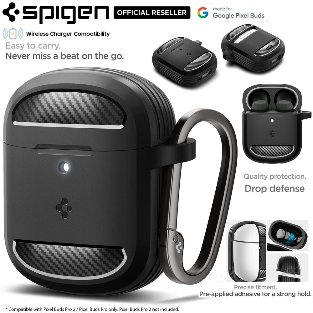 SPIGEN Rugged Armor Case for Google Pixel Buds Pro 2 / Pro