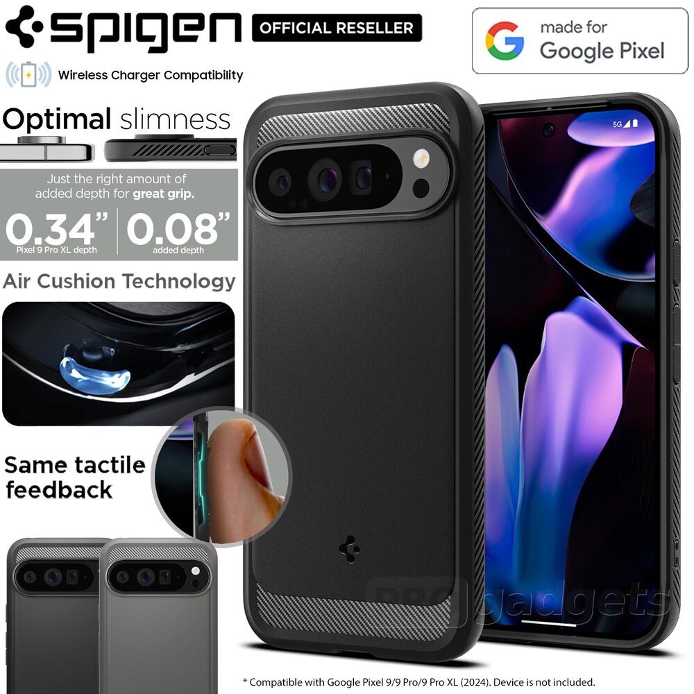 SPIGEN Rugged Armor Case for Google Pixel 9 Pro XL