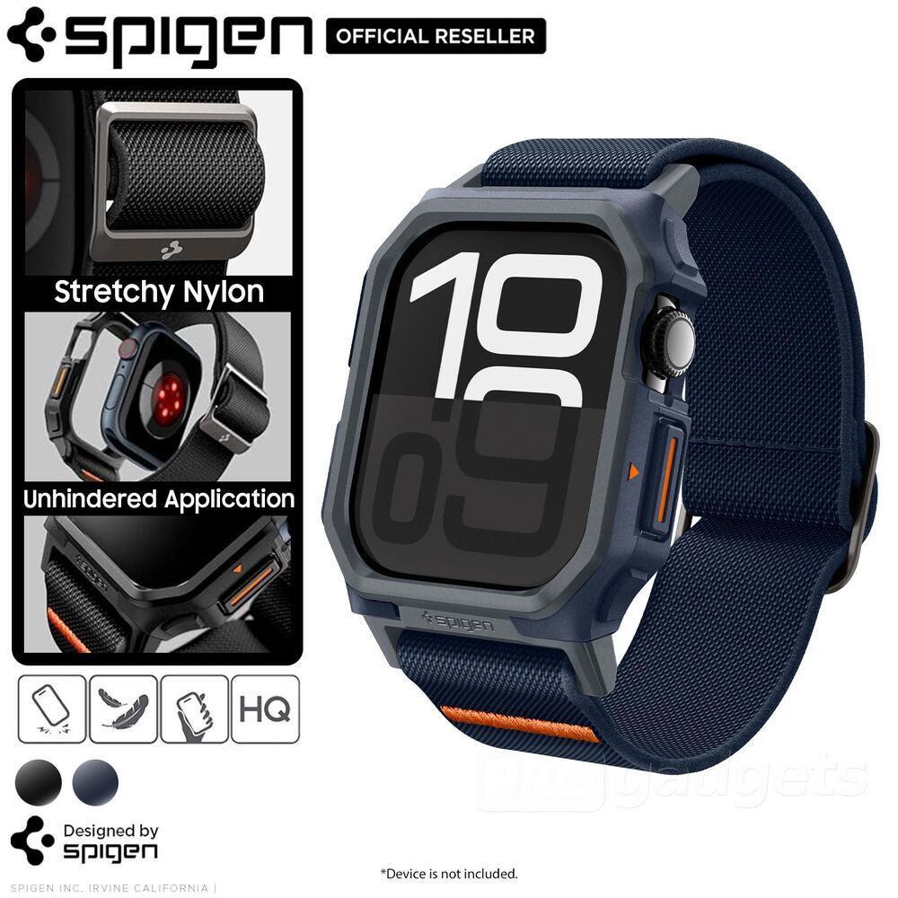SPIGEN Lite Fit Pro + Strap Band for Apple Watch Series 11/10 46mm Case