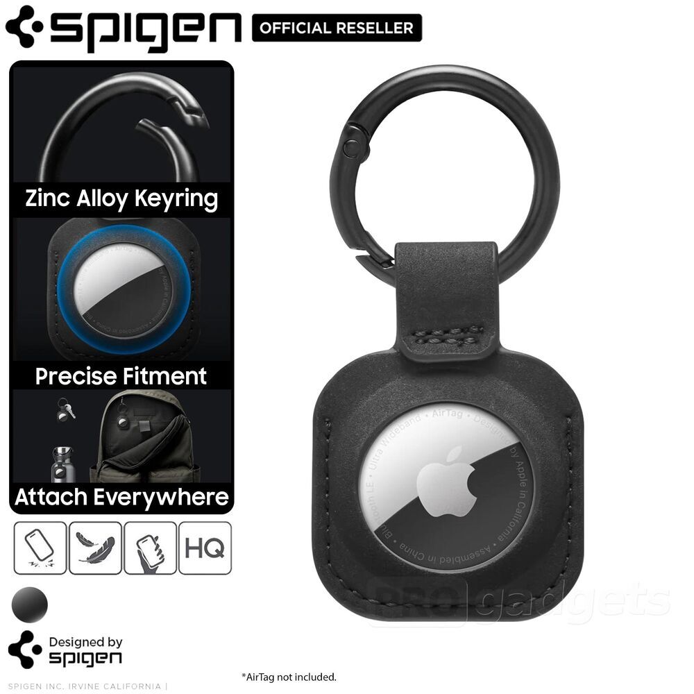 SPIGEN Keychain AT200 for AirTag 1st Gen 2021 / 2nd Gen 2026 Holder
