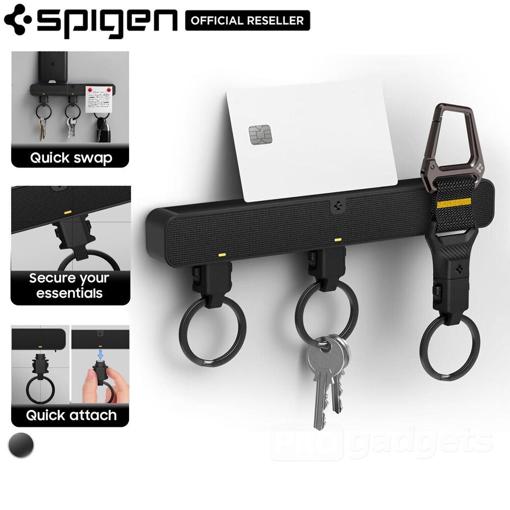 SPIGEN Carabiner With Magnetic Keyring for Universal Holder Hub