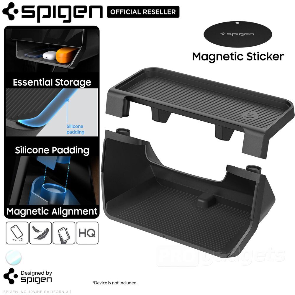 SPIGEN Under Screen Storage Organizer TO227 for Tesla Model 3 (2021 ...