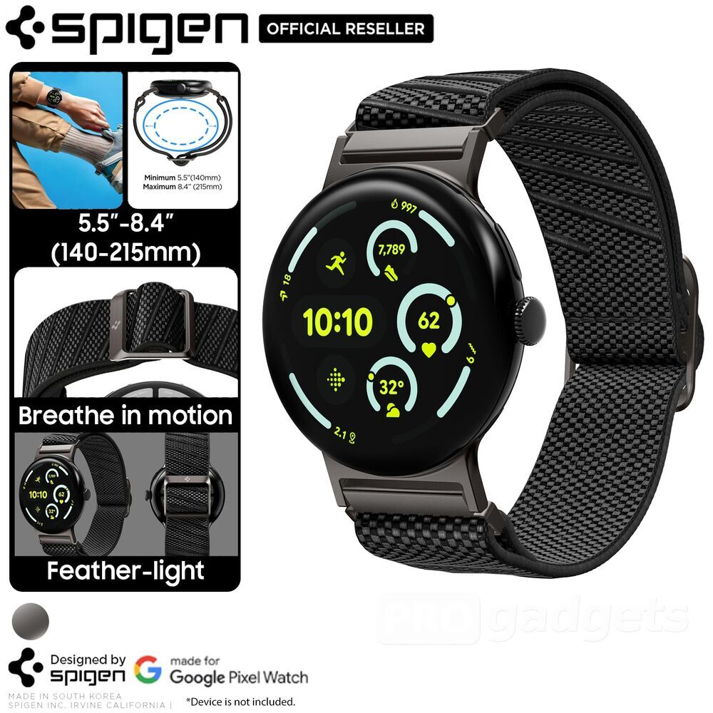 SPIGEN Lite Fit X for Pixel Watch 4/3 45mm Wristband